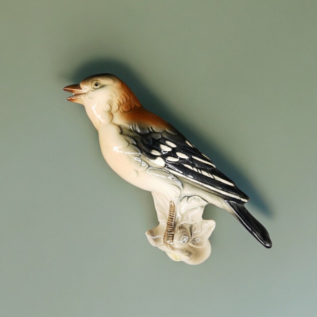 Vintage Mid Century Hertwig Katzhutte German Porcelain Bird Figurine ...