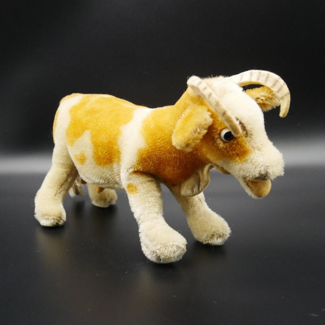 Vintage Steiff Cow bessy 1960s Collectible Plush - Etsy