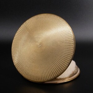 Vintage Face Compact Face Powder Makeup Compact Vanity Collectible ...