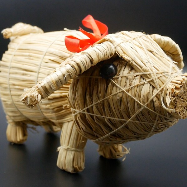 Straw Ornaments - Etsy