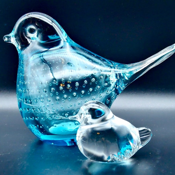 Glass Bird Figurines - Etsy