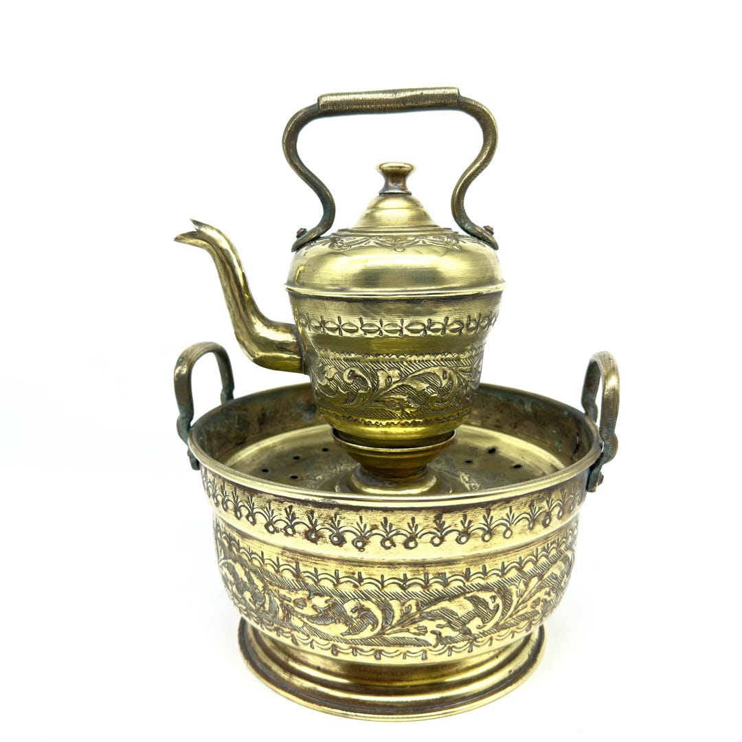 Moroccan Brass Basin and Ewer – Vintage Hand Washing Decor - Etsy