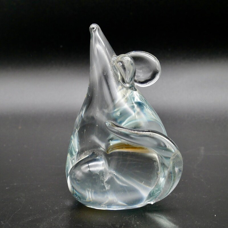Blown Glass Mouse - Etsy
