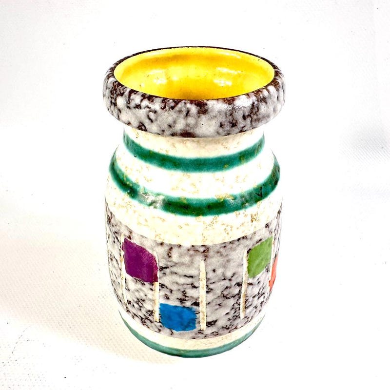 Fat Lava German Mcm Vase - Etsy
