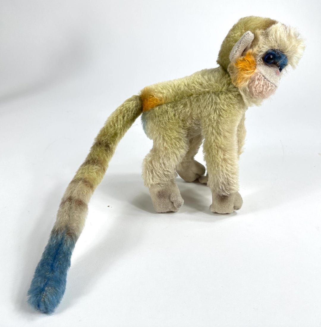 Steiff Monkey, Original Mungo Monkey, Lesula Monkey Stuffed Toy 9 ...