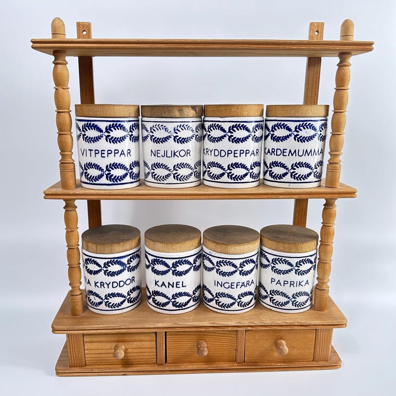 Ceramic Spice Rack - Etsy