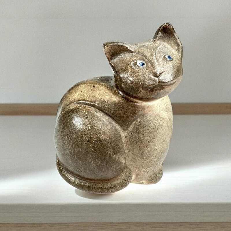 Pottery Cat - Etsy