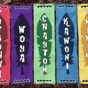 Canvas Tribe Banner Flag Replica 2023 Survival Challenge Illinois Team ...