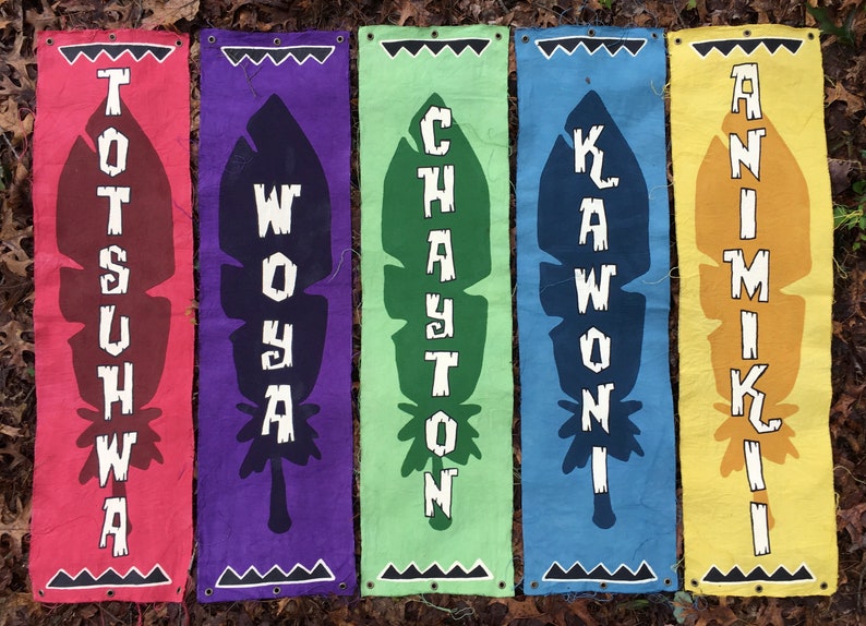 Canvas Tribe Banner Flag Replica 2023 Survival Challenge Illinois Team ...