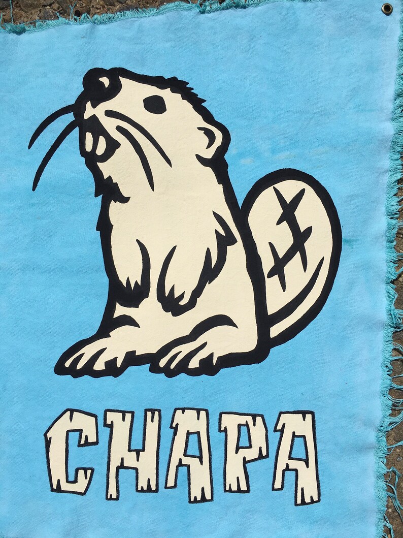 CHAPA Sky Blue Canvas Tribe Flag Replica 2022 Survival Challenge ...