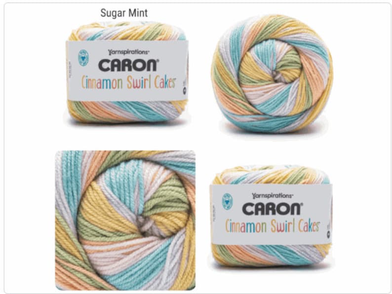 Caron Cinnamon Swirl Cakes Knitting Yarn Limited Edition Many Colorways ...