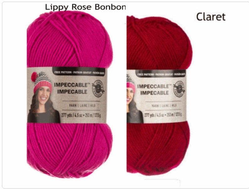 Impeccable™ Yarn, Loops & Threads®, Solid Many Colors to Choose From - Etsy
