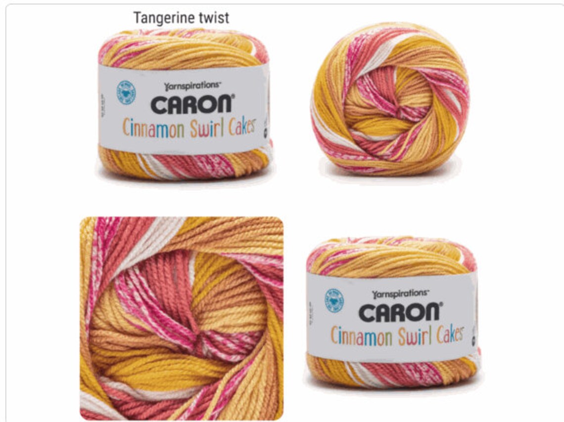 Caron Cinnamon Swirl Cakes Knitting Yarn Limited Edition Many Colorways ...