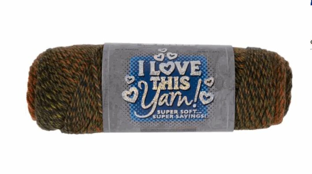 I Love This Yarn Citrus Punch Gradient Acrylic Medium 4 4oz/114g ...