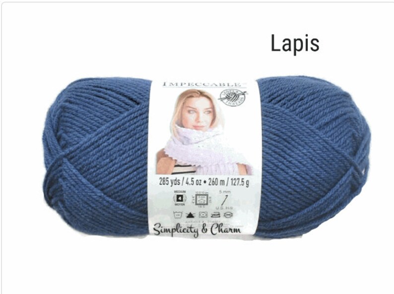 Impeccable™ Yarn Loops & Threads®, 3 Skeins Solid Many Colors to Choose ...