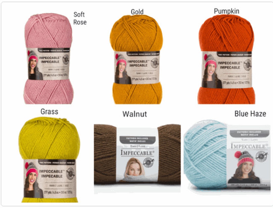 Impeccable™ Yarn Loops & Threads®, 3 Skeins Solid Many Colors to Choose ...