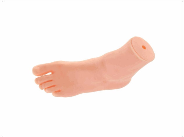 Lifelike Foot Display Plastic Form - Sandals Shoes Slippers Barefoot ...