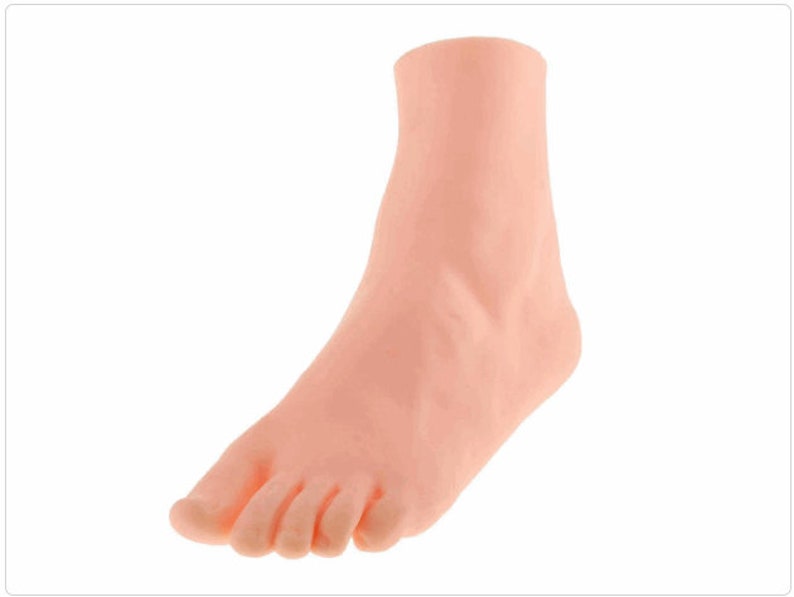 Lifelike Foot Display Plastic Form - Sandals Shoes Slippers Barefoot ...
