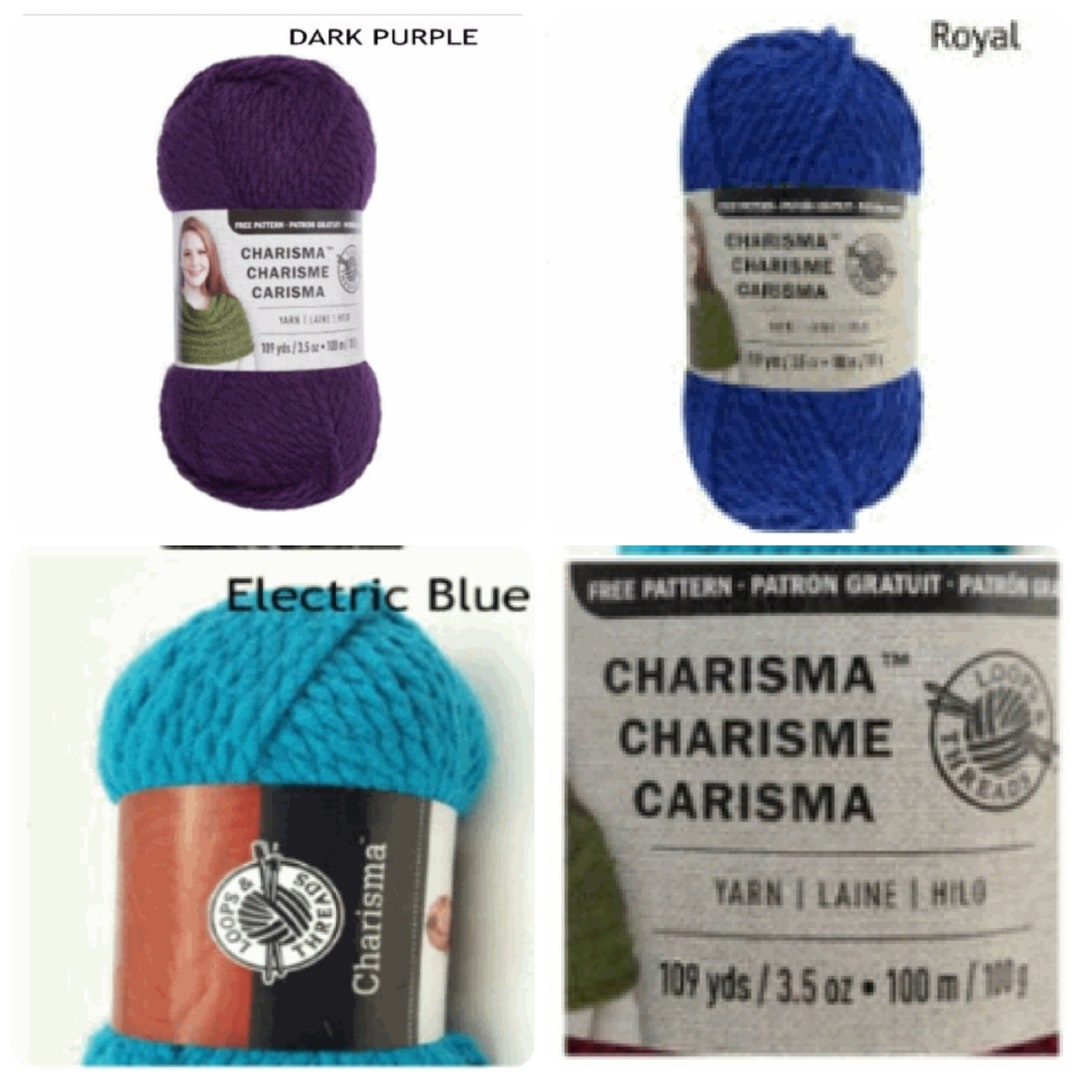 Charisma™ Bulky Yarn by Loops & Threads® 1-2 Skeins - Etsy