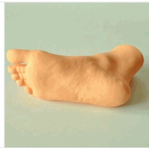 Lifelike Foot Display Plastic Form - Sandals Shoes Slippers Barefoot ...