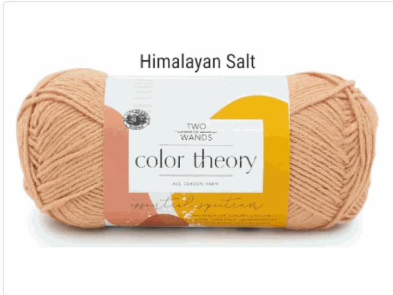 Color Theory Yarn Lion Brand From Designer Alexandra Tavel 2 Skeins - Etsy