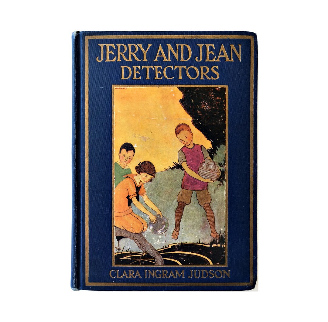 Antique Children's Mystery Book jerry and Jean Detectors by Clara ...
