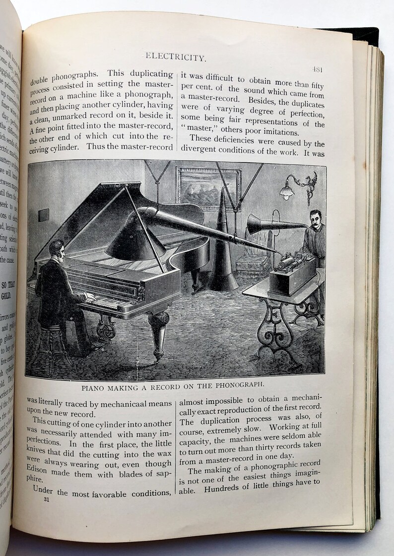 19th Century Inventions Science History Large Illustrated - Etsy