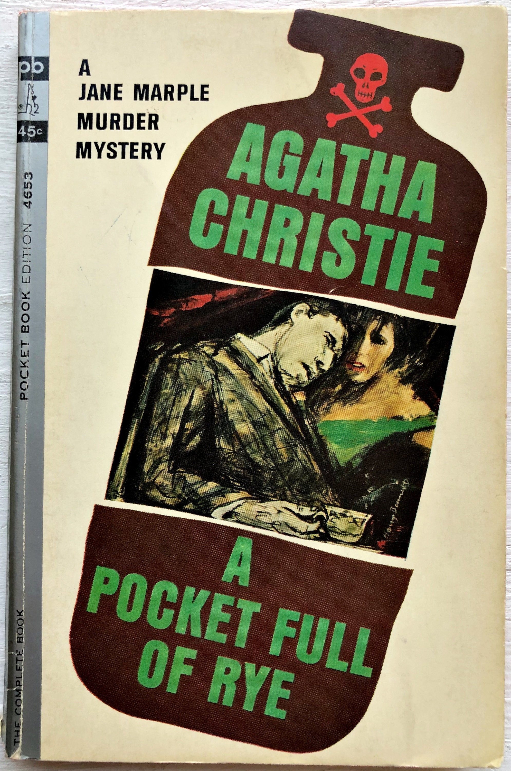 Agatha Christie's A Pocket Full of Rye miss Marple 6 - Etsy