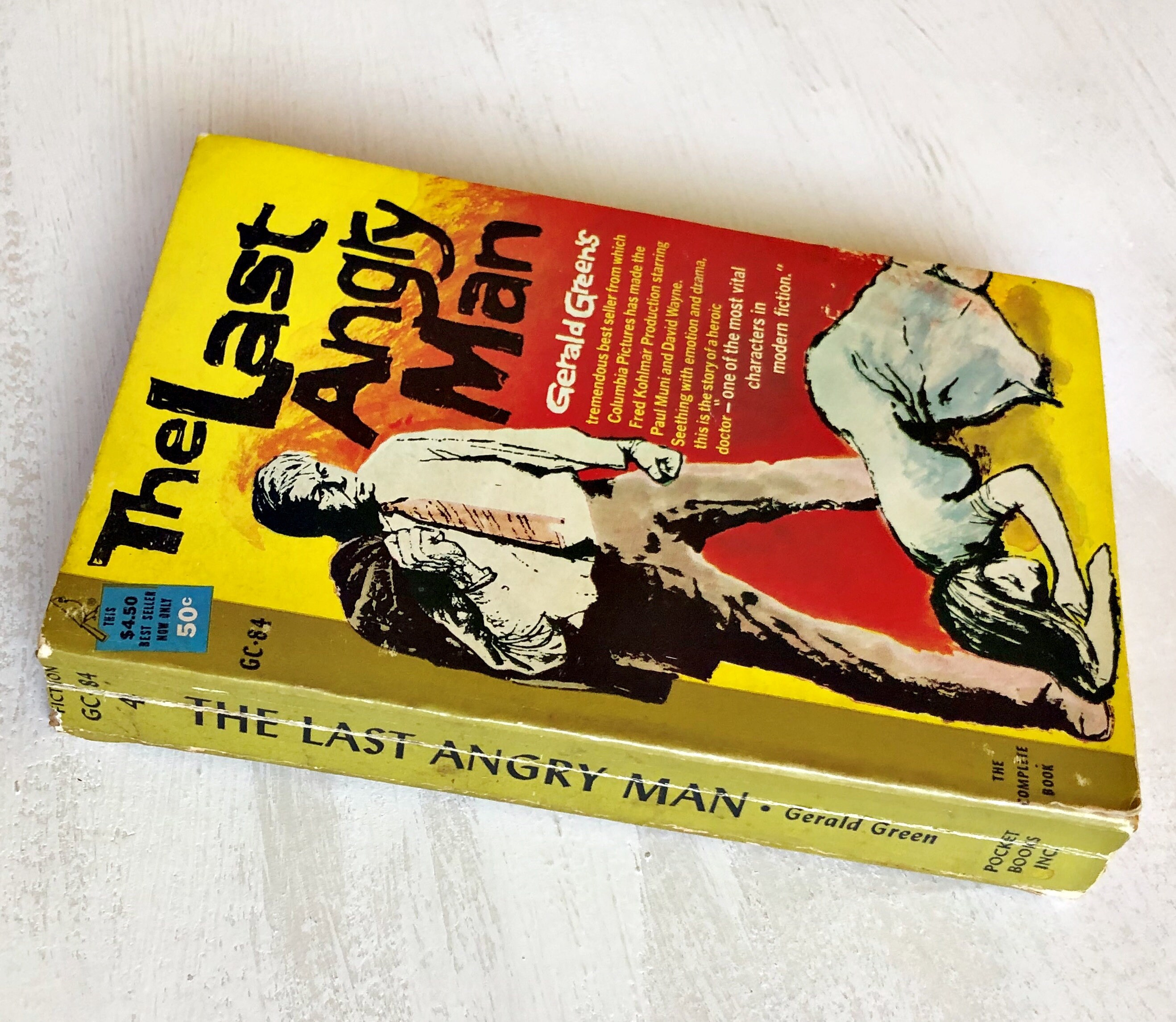 The Last Angry Man by Gerald Green 1959 Third Printing | Etsy
