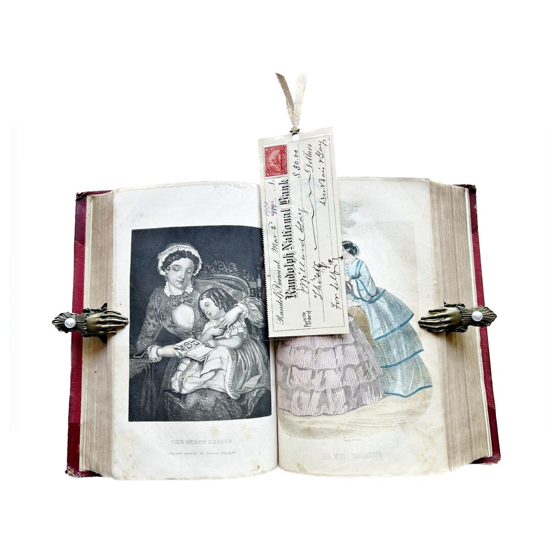 Bookmarks From Handwritten Antique Bank Checks Authentic - Etsy