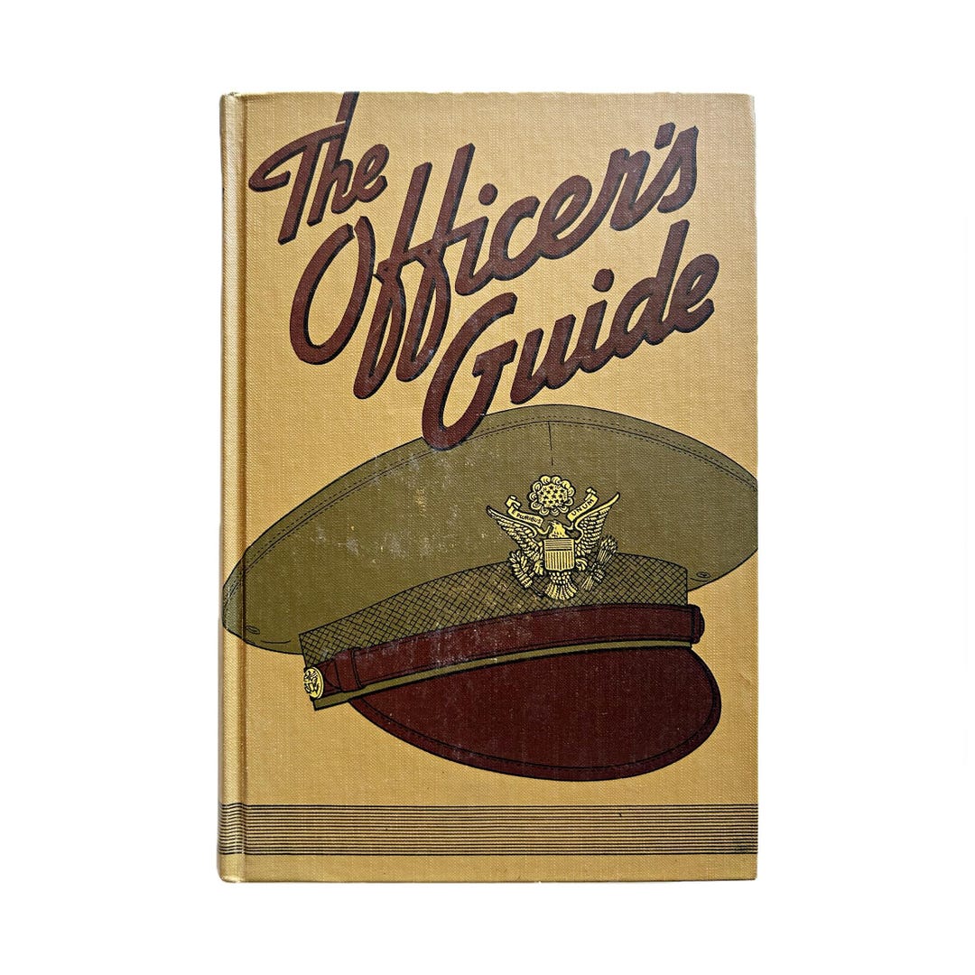 WWII United States Army Officers Guide 1942 Illustrated 9th Edition ...