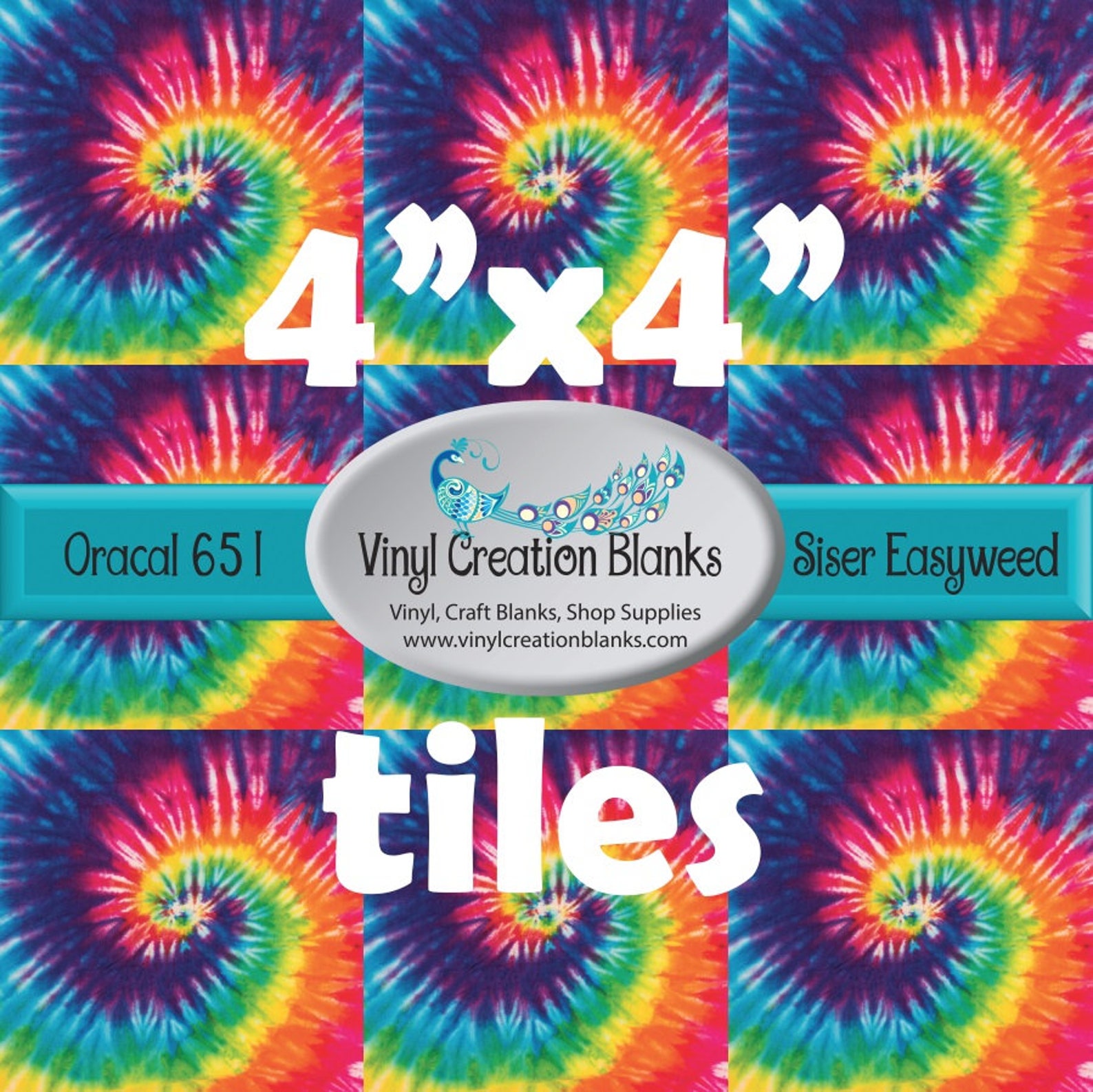 Tie Dye Vinyl Tie Dye HTV Tie Dye Outdoor Vinyl Siser | Etsy