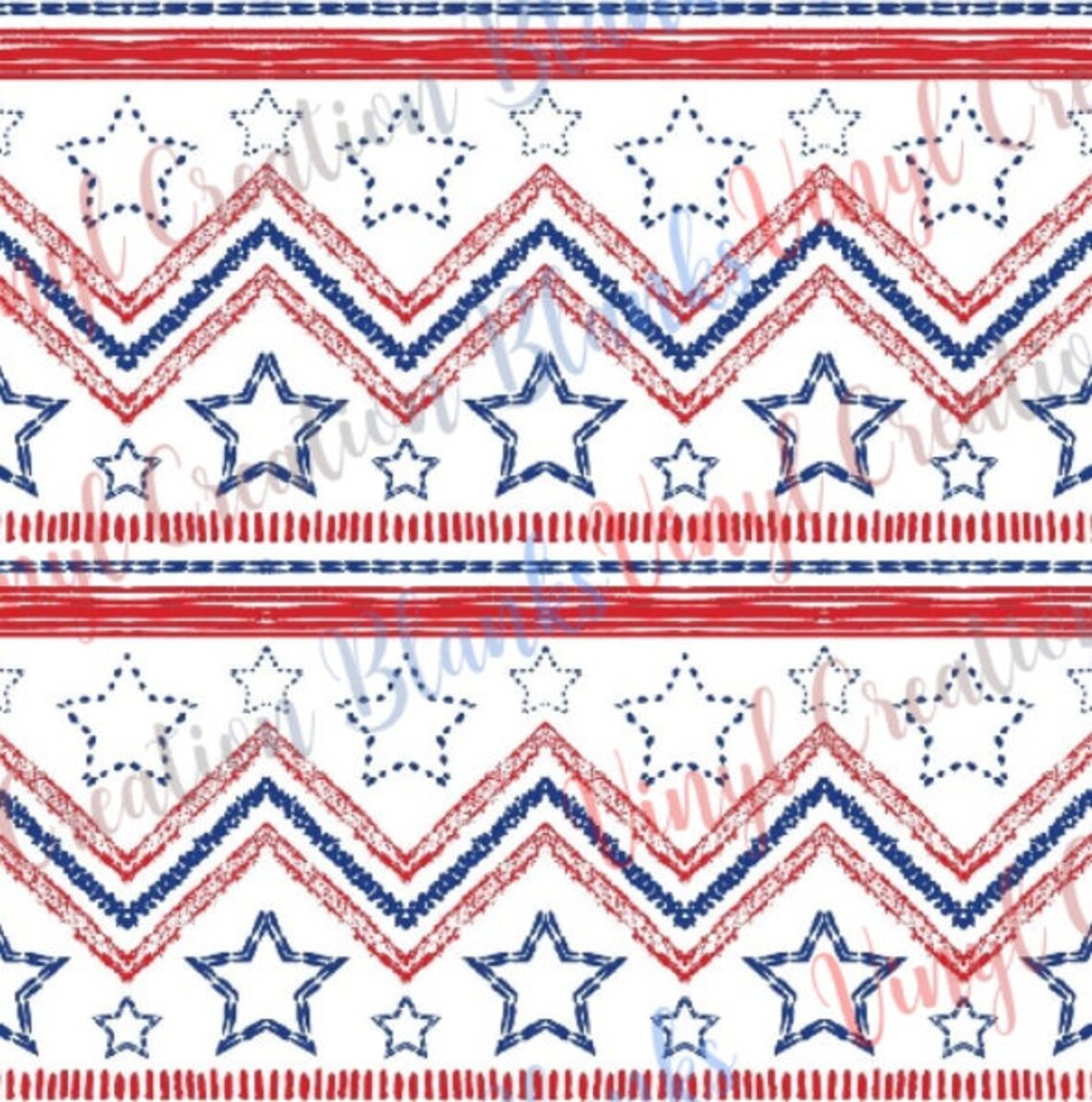 Red White and Blue Chevron Pattern HTV Outdoor Vinyl - Etsy.de