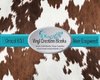Cow Print Htv Vinyl | Etsy