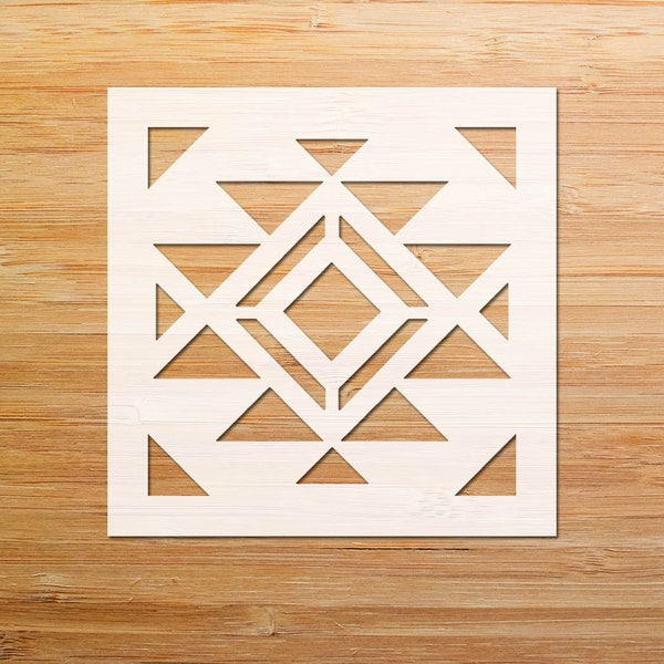 Southwestern Stencil - Etsy