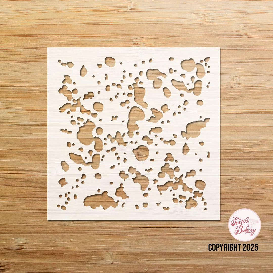 Paint Splatter Stencil, Paint Stencil, Splatter Stencil, Texture ...