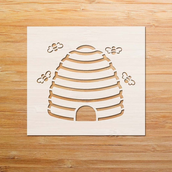 Honeybee Stencil Bee Hive Stencil Reusable Stencil Stencil - Etsy