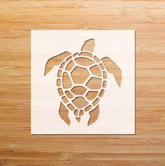 Sea Turtle Wall Stencil