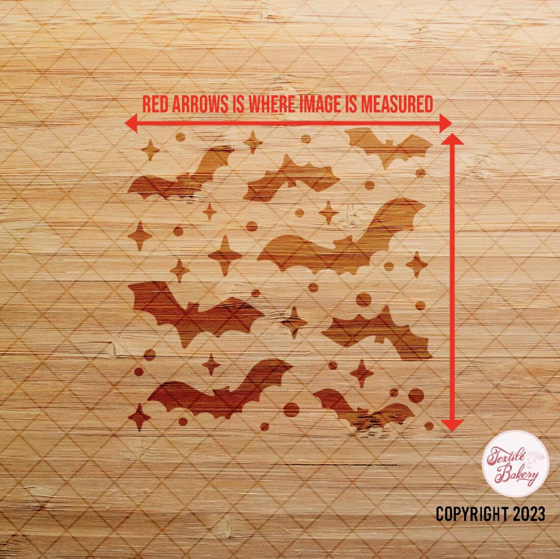 Halloween Stencil, Bats Stencil, Spooky Season Stencil, October Stencil ...