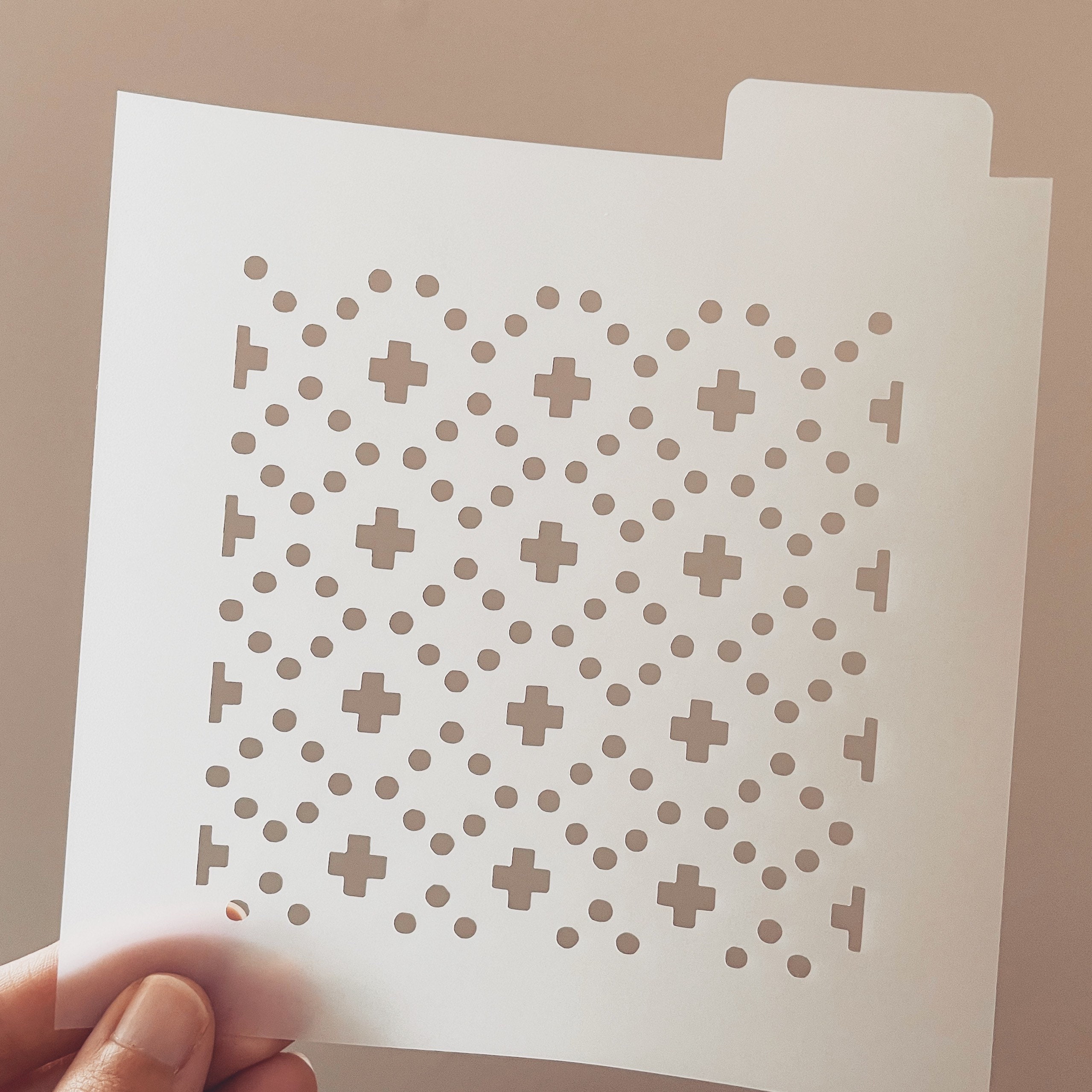 Jewelry & Beauty Mudcloth Stencil Clay Stencil Cookie Stencil Texture ...