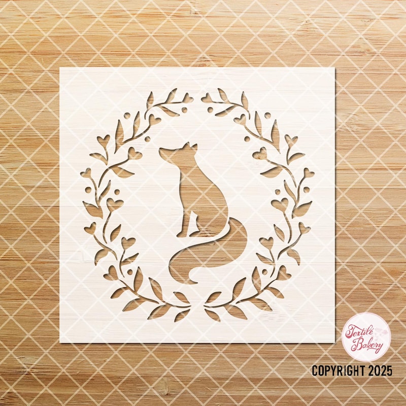Fox Stencil - Etsy