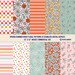 10 Back to School Patterns, Paper Pack, Fall Patterns, Digital Paper ...