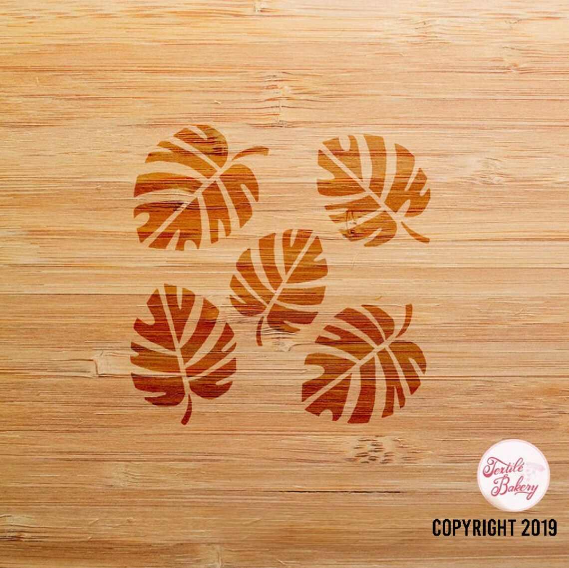 Monstera Stencil Monstera Stencil Leaves Stencil Tropical - Etsy