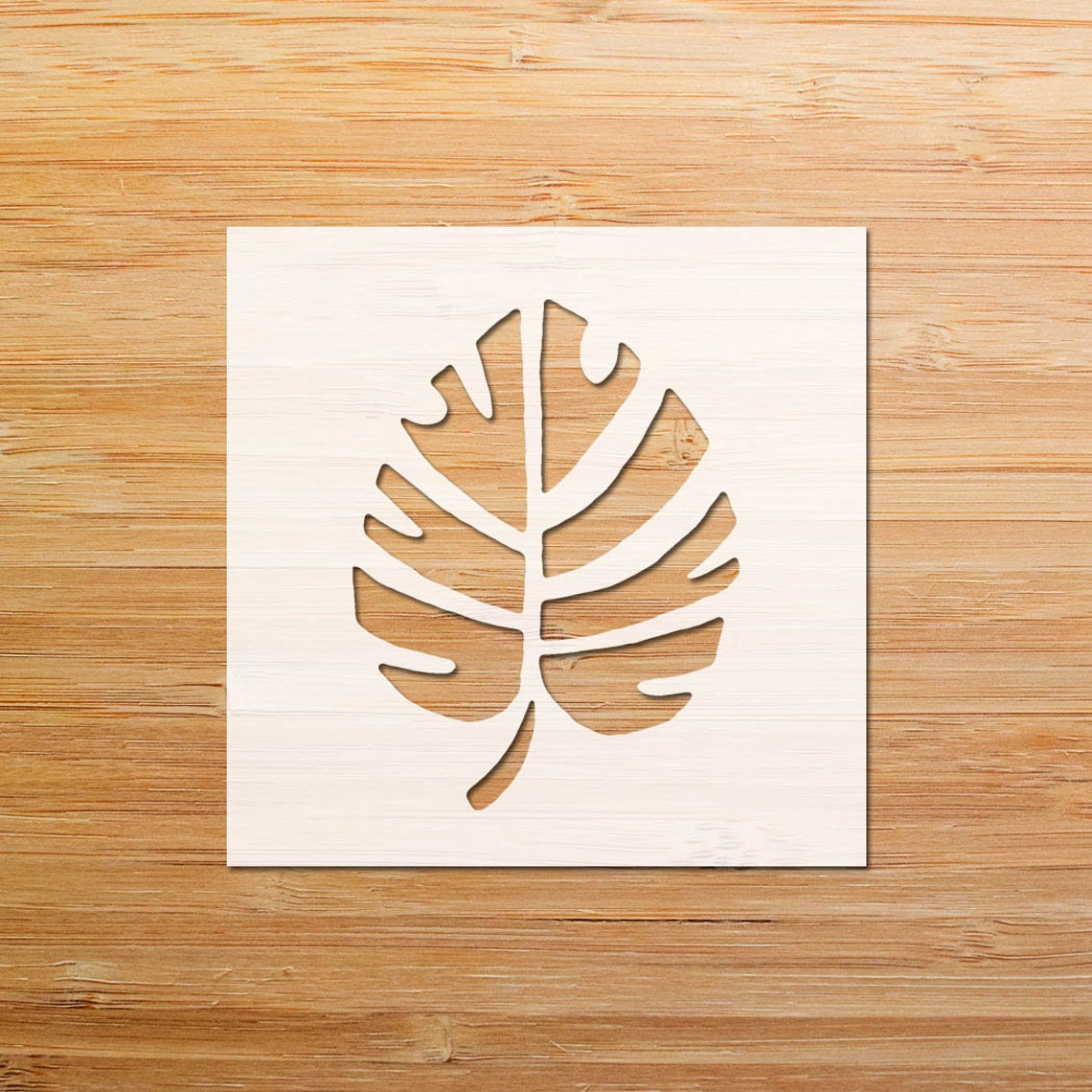 Monstera Stencil Monstera Stencil Leaves Stencil Tropical | Etsy