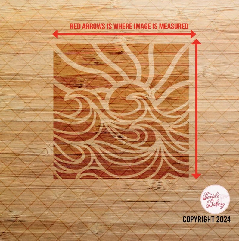 Wave Stencil, Ocean Stencil, Surf Stencil, Water Stencil, Journal ...