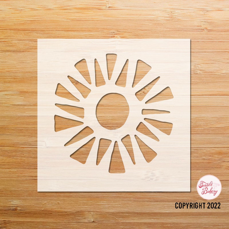 Sun Stencil - Etsy