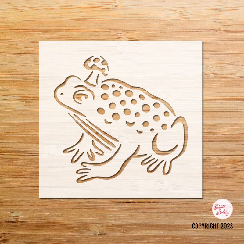 Frog Stencil - Etsy