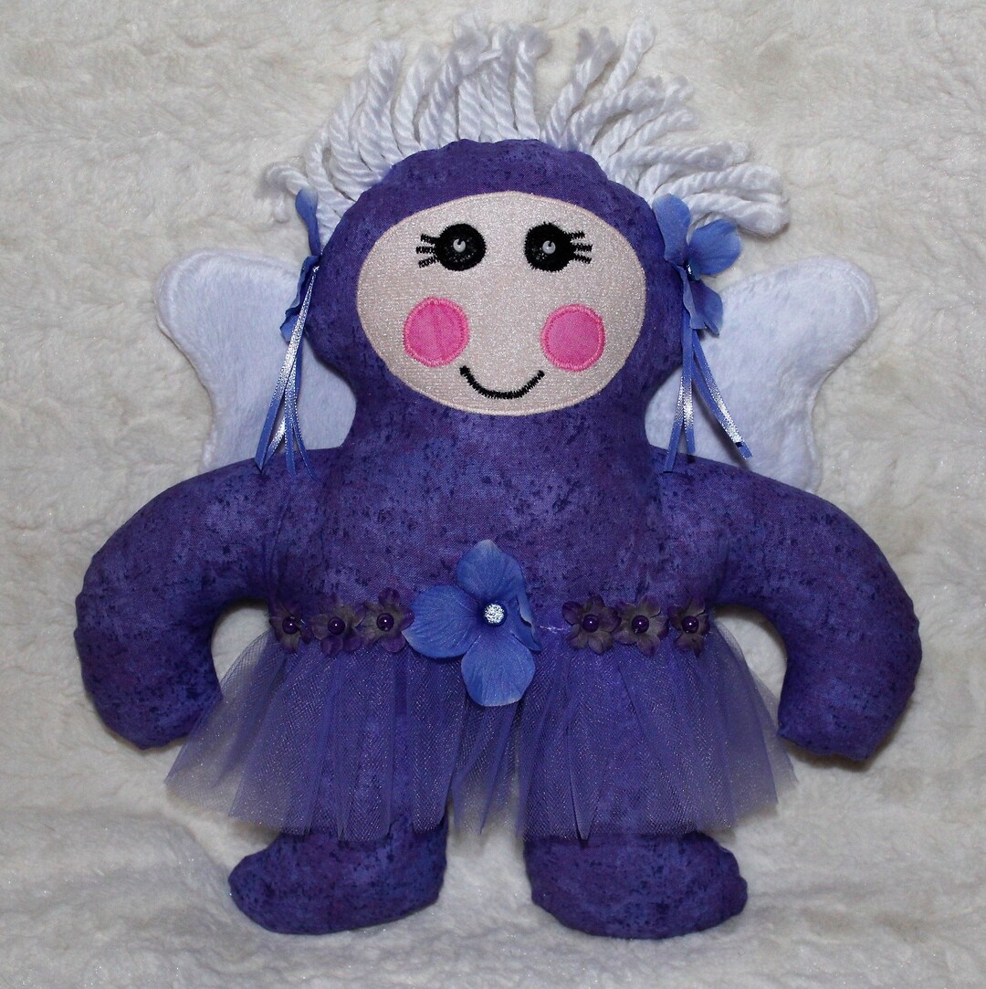 Oh so Huggable! FLOWER FAIRY, Silly Fabric Doll for Little Girls ...