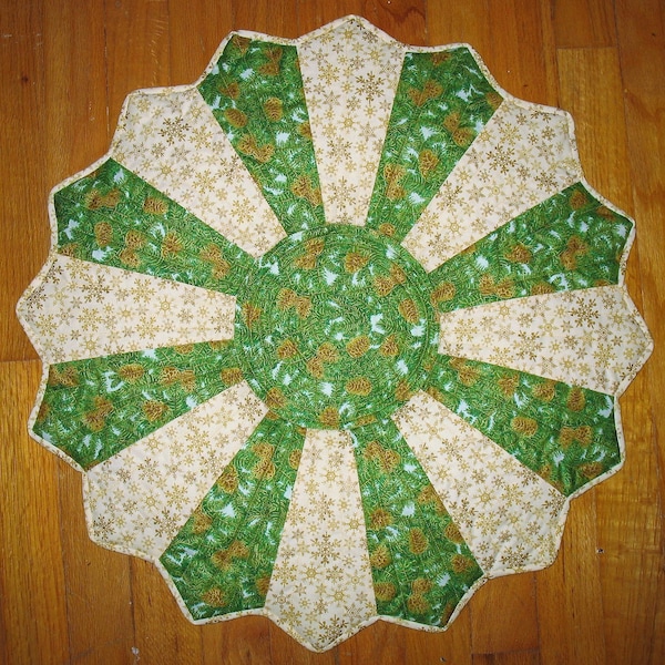 Dresden Plate Table Topper Pattern - Etsy