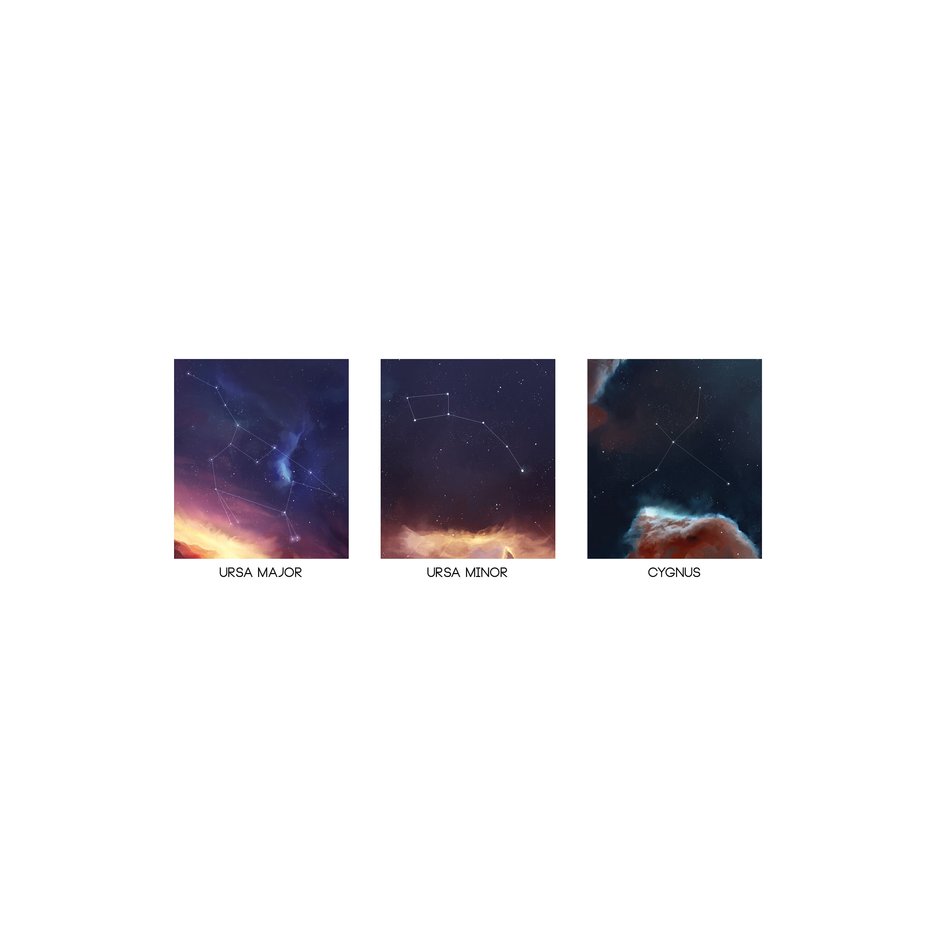 The Galaxy Constellation Collection - Etsy